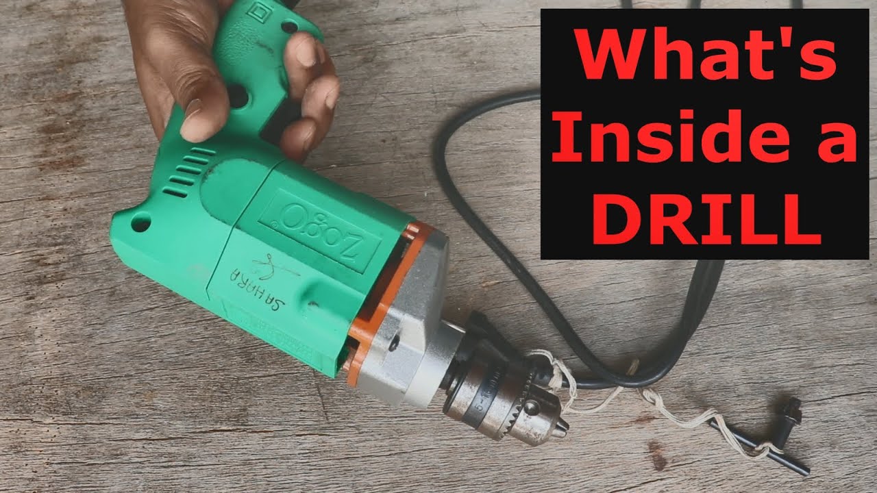 What's Inside an Electric DRILL MACHINE - YouTube