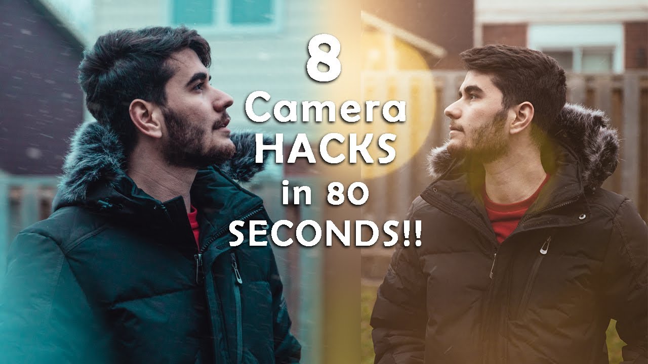 Best 8 Camera HACKS in 80 SECONDS!! - YouTube