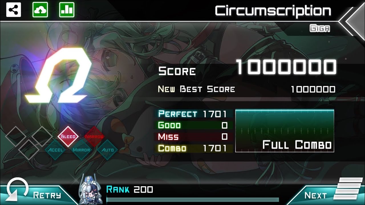 Circumscription (GIGA 15) OMEGA rank ALL PERFECT #dynamix - YouTube