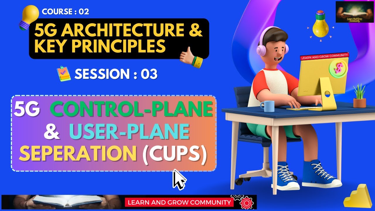 Session 02/03 : 5G Control Plane & User Plane Separation - CUPS | 5G ...