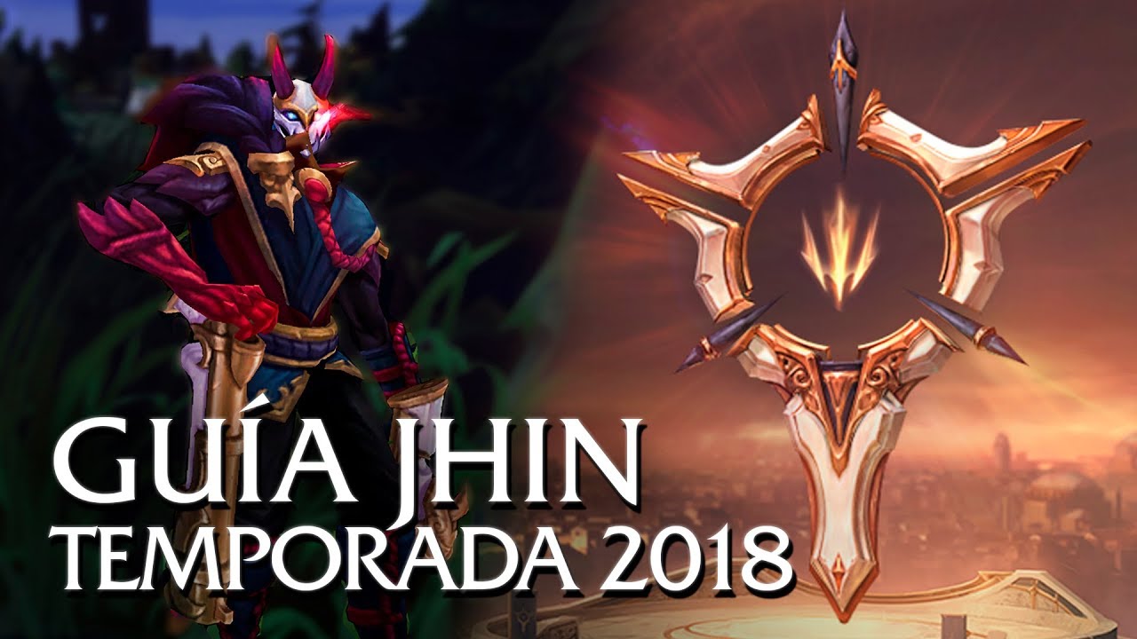RUNAS DE DAÑO Y SUPERVIVENCIA • GUÍA JHIN TEMPORADA 2018 - YouTube