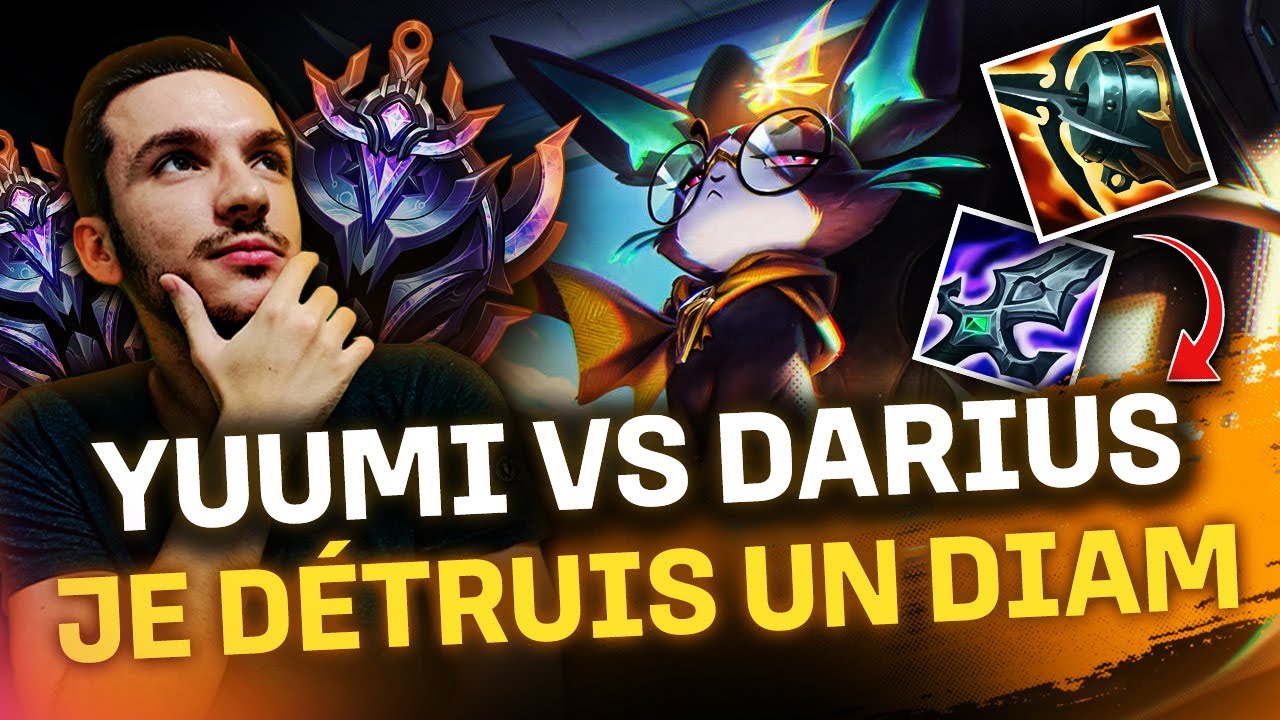 Détruire l'adversaire avec le Wave Management #1 Yuumi vs Darius en ...