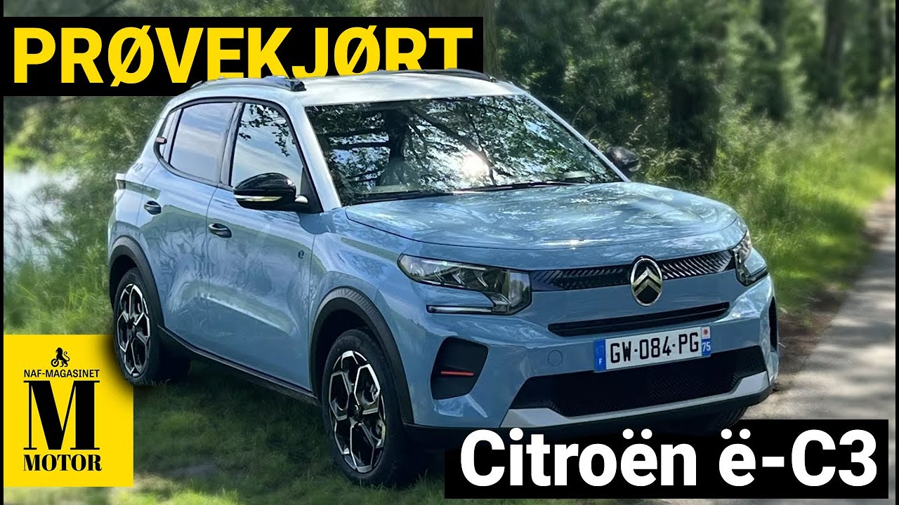 Prøvekjørt: Citroën ë-C3. Slik er det å kjøre Norges billigste elbil ...