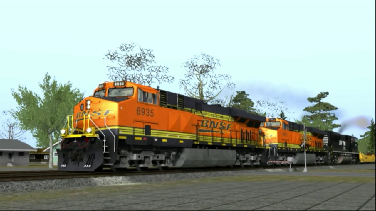 Rochelle Train Competition (Simulation) - YouTube