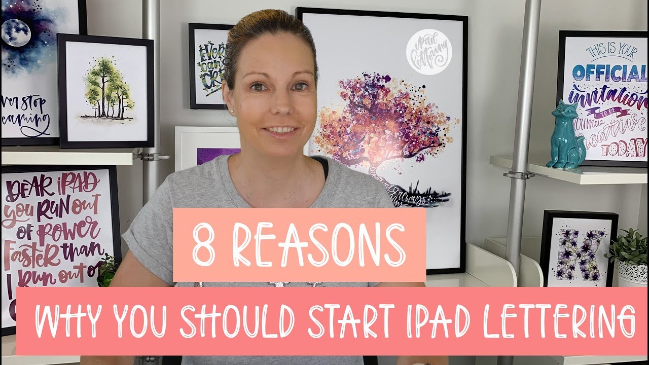 8 REASONS why you should start IPAD LETTERING - YouTube