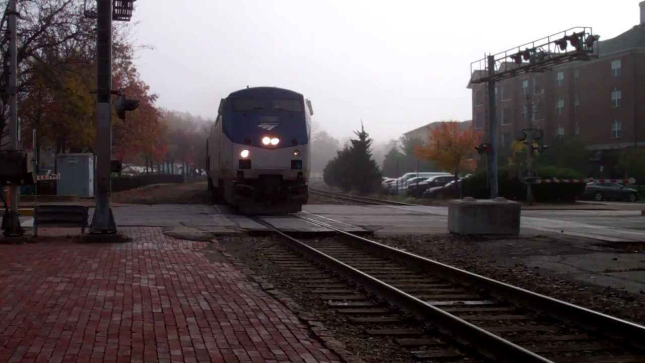 Riding the Amtrak - YouTube