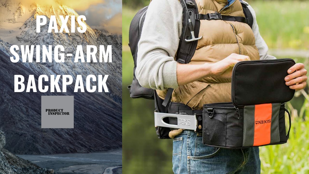 Paxis Swing-Arm Backpack - The Ultimate Pack for Hikers, Anglers ...