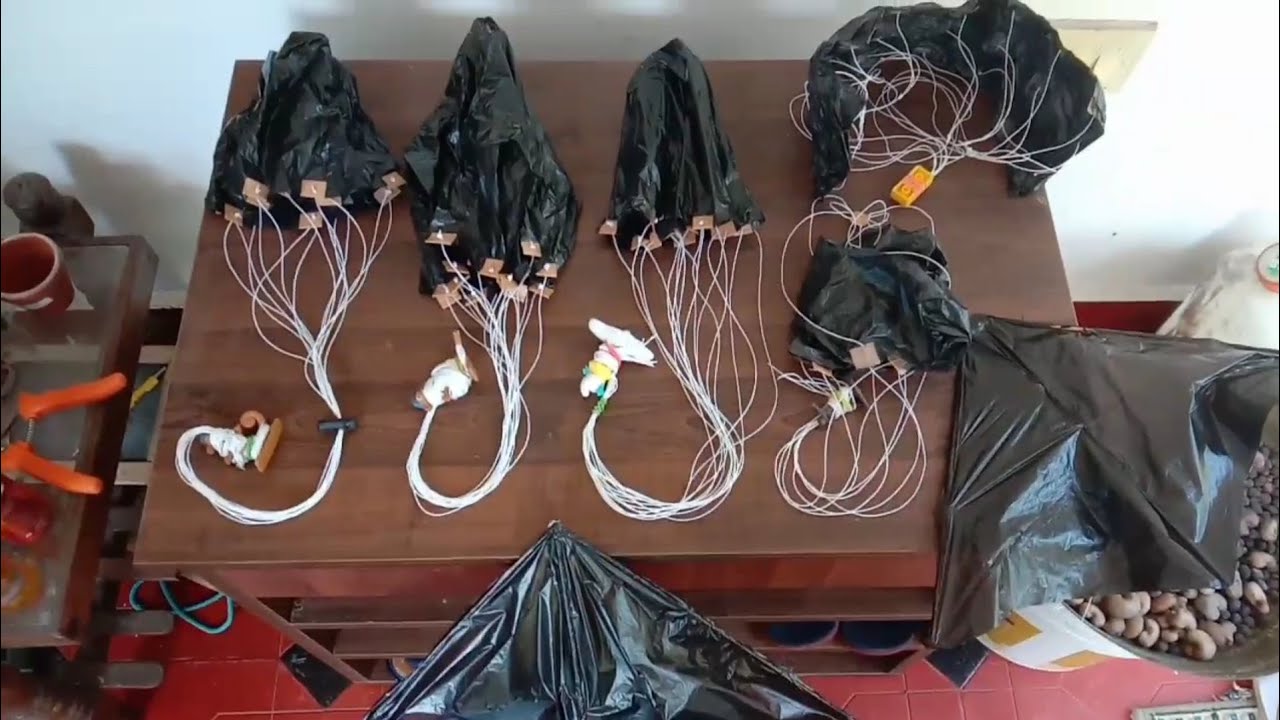 Parachutes. Round type, annular, cruciform, ram air, rogallo wing ...