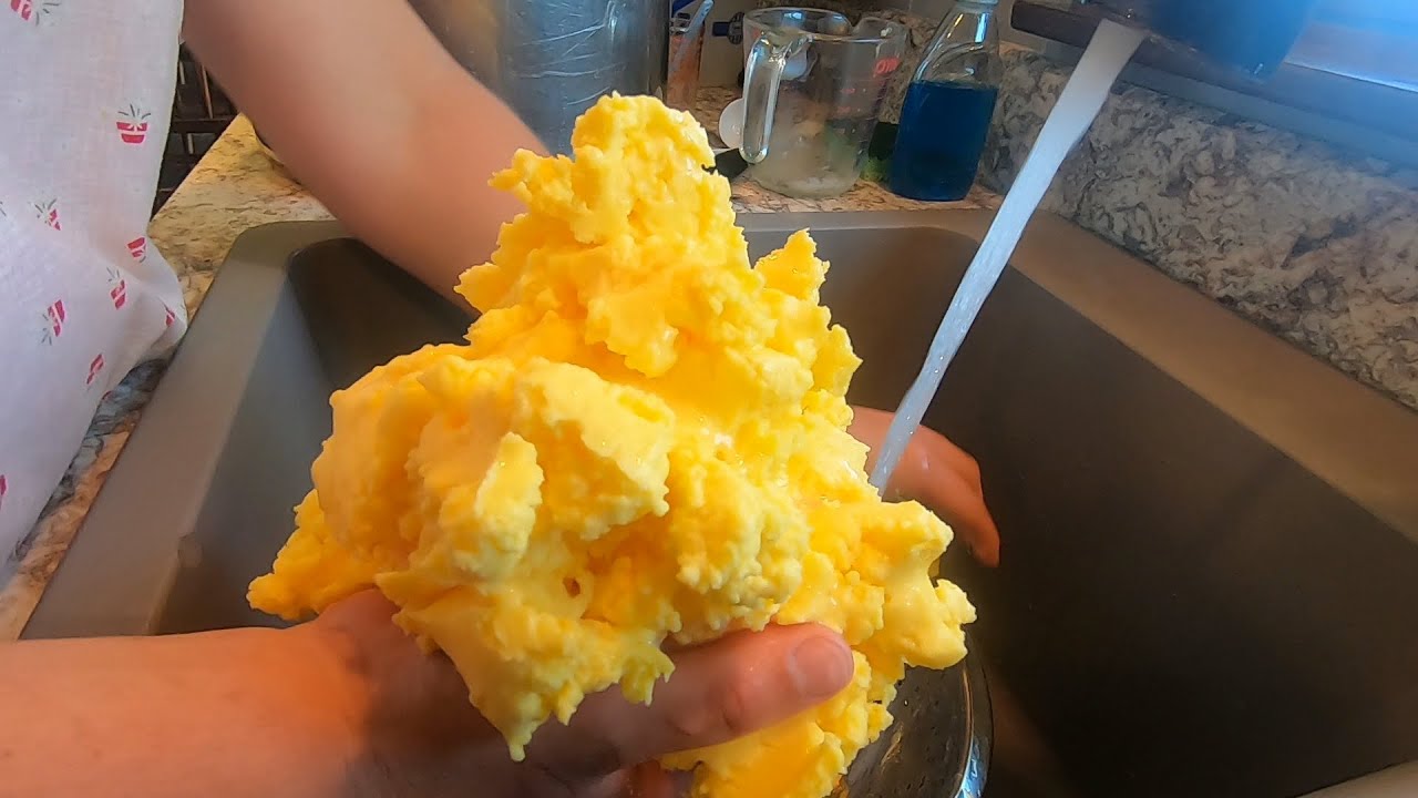Making Butter with a Kitchen Aid Mixer - YouTube