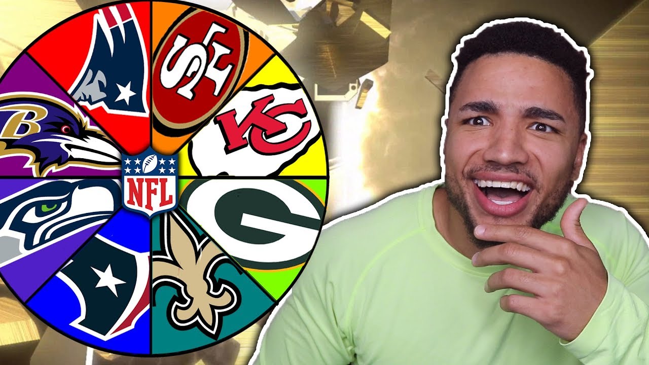 SPIN THE WHEEL OF NFL TEAMS!! MADDEN 20 - YouTube