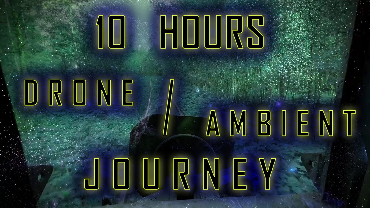 10 HOURS DRONE AMBIENT TRAIN JOURNEY / by GipnOzer - YouTube