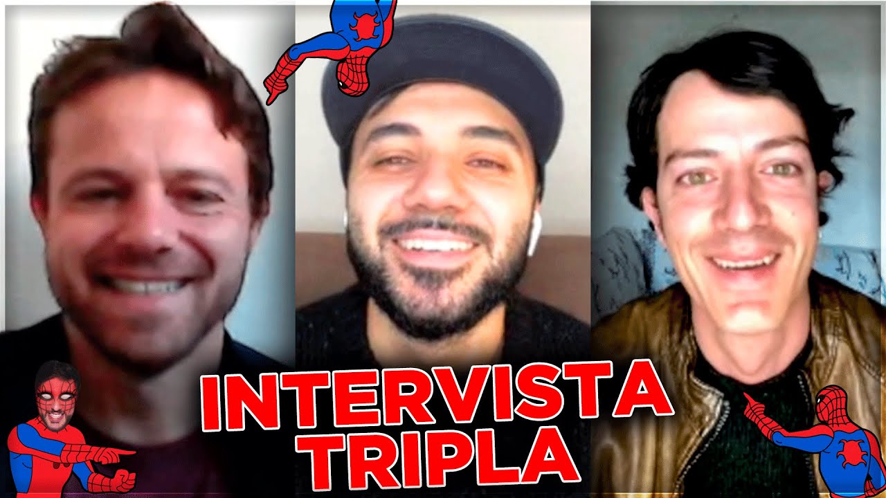 INTERVISTA con i 3 DOPPIATORI di SPIDER-MAN (Alex Polidori, Lorenzo De ...