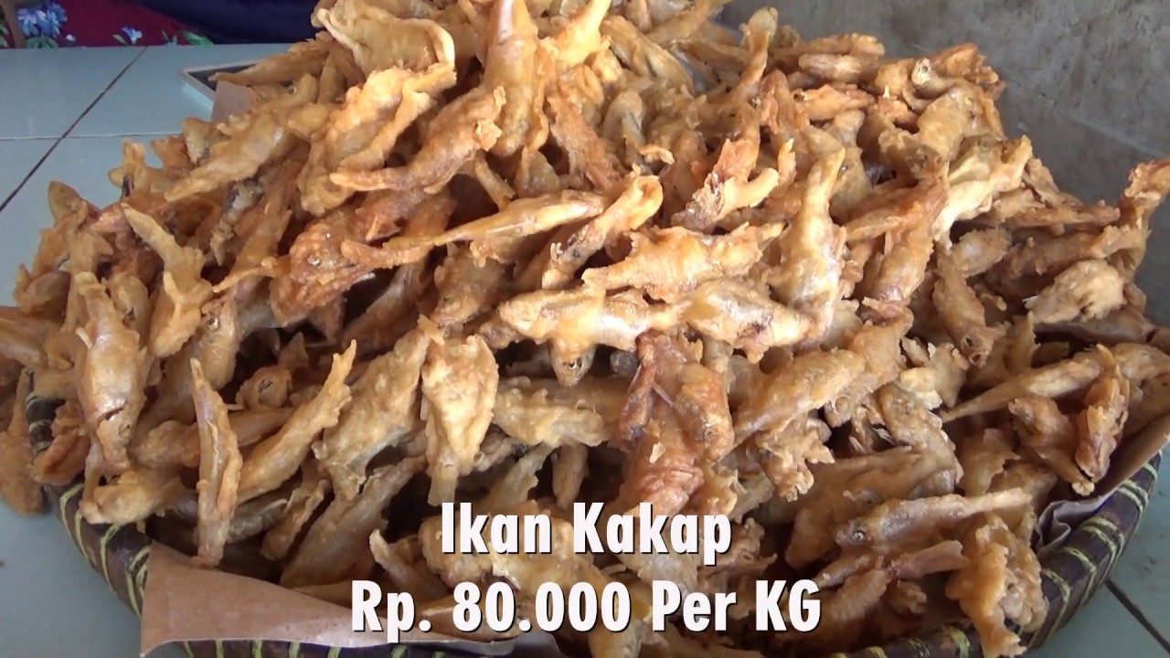 Wader Goreng dan Kakap Goreng Pantai Drini Gunungkidul Yogyakrta - YouTube