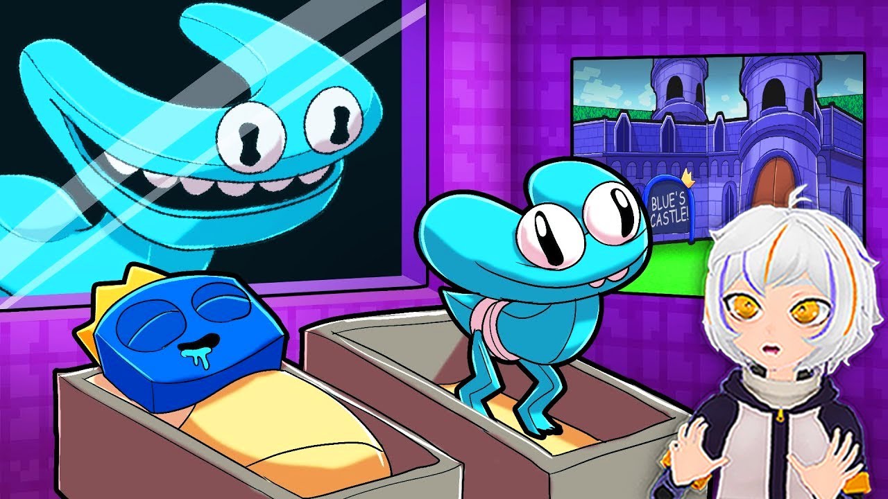 ¡EL RAINBOW FRIEND CYAN BEBÉ! | ChuyMine REACCIONA a Loco Craft - YouTube