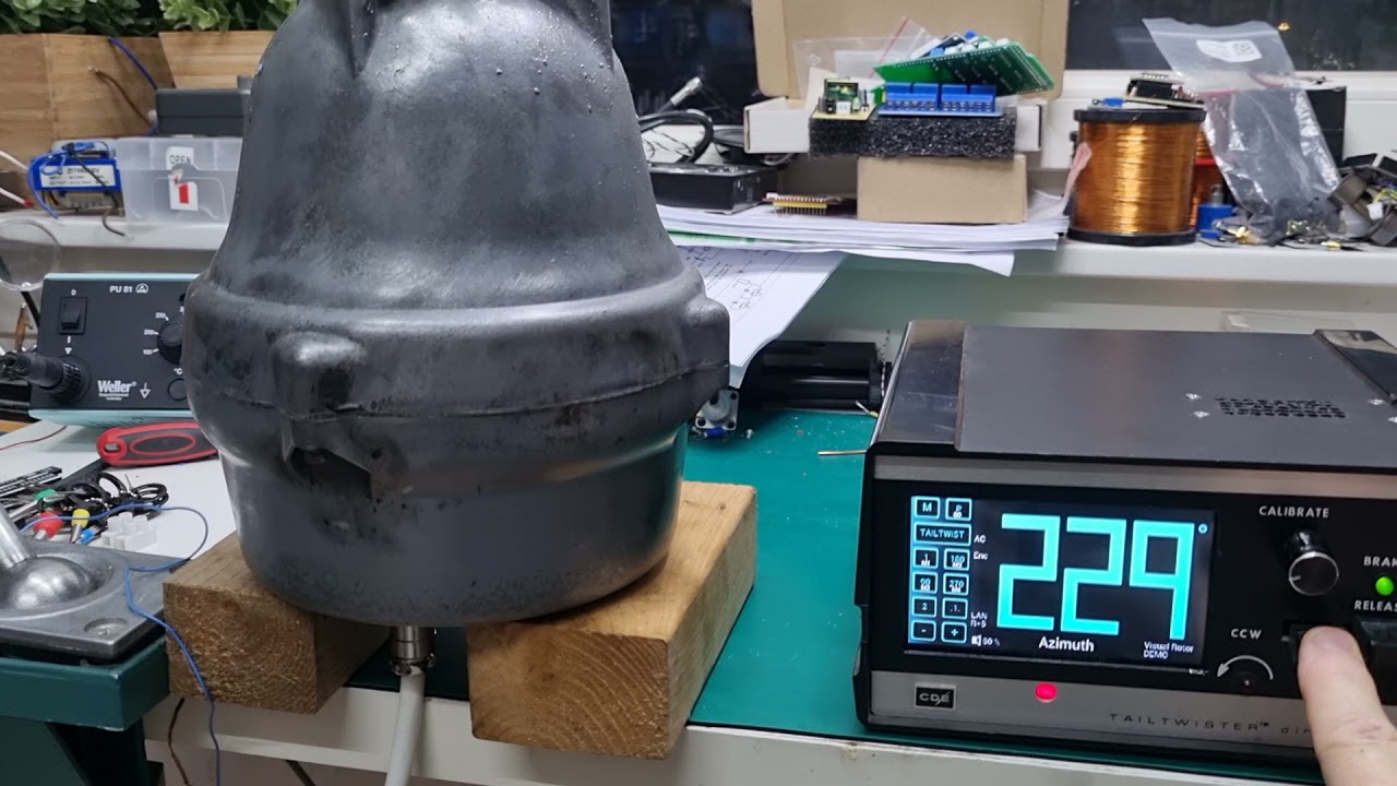 CDE rotor Tailtwister overhauled and the controller is modified with ...