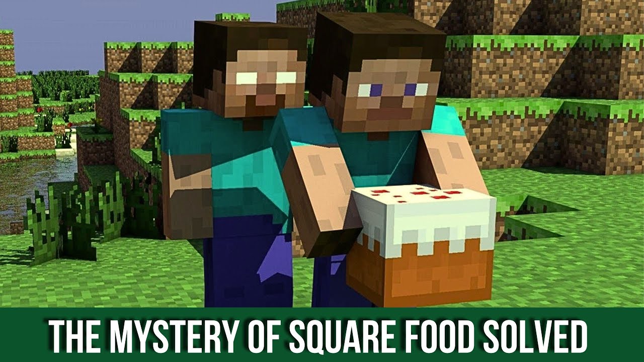 The movie “Minecraft” revealed the mystery of square food and ...
