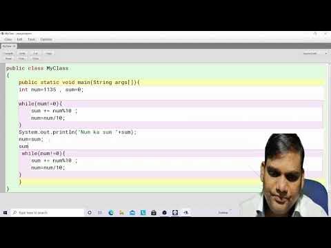 Check a number is Magic Number or Not in Java Bluej - YouTube