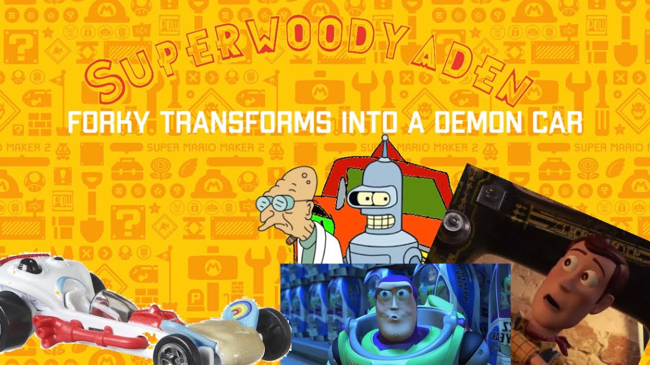 Forky transforms into a demon car - YouTube