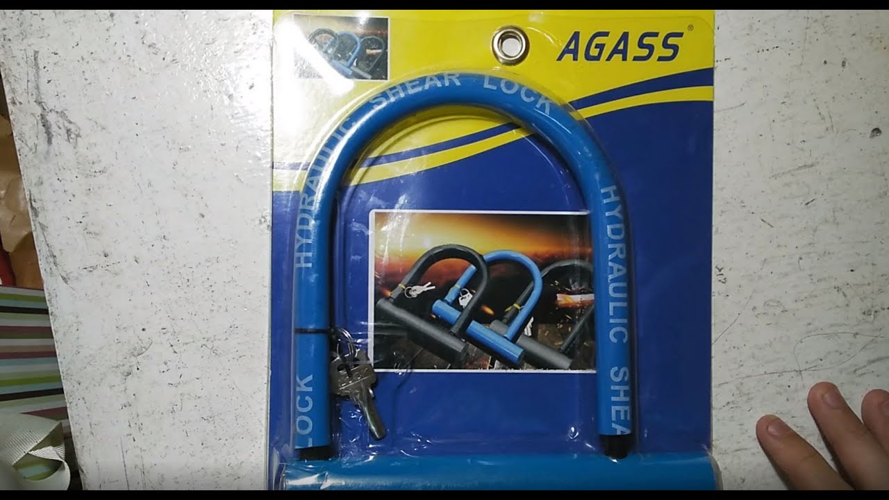 Mr DIY GASS Hydraulic Shear U Lock - YouTube