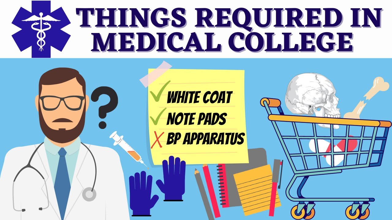 MUST HAVES ? | Things Required Before Going to Medical College ...