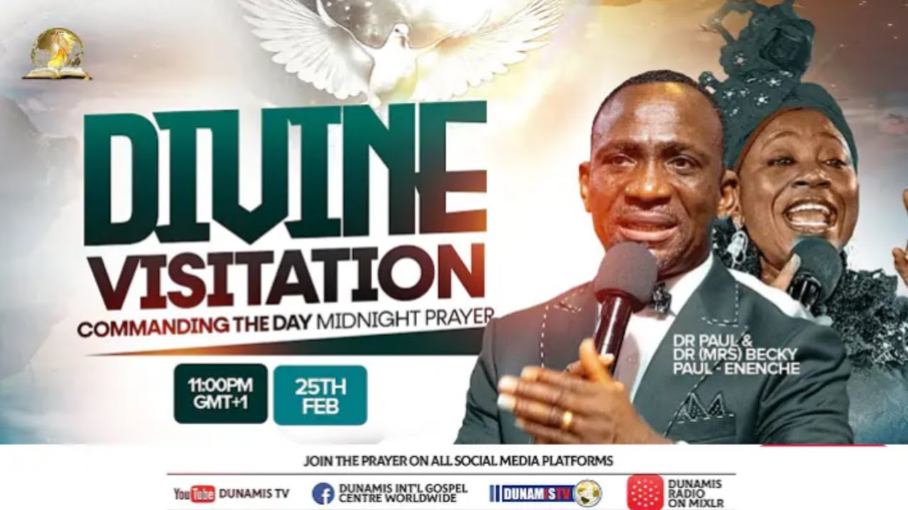 DIVINE VISITATION NIGHT, Commanding The Day Prophetic Declarations 20 ...