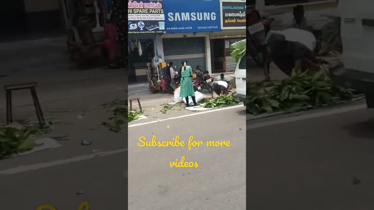 Vellakovil centre city at vijayadhasamy day - YouTube