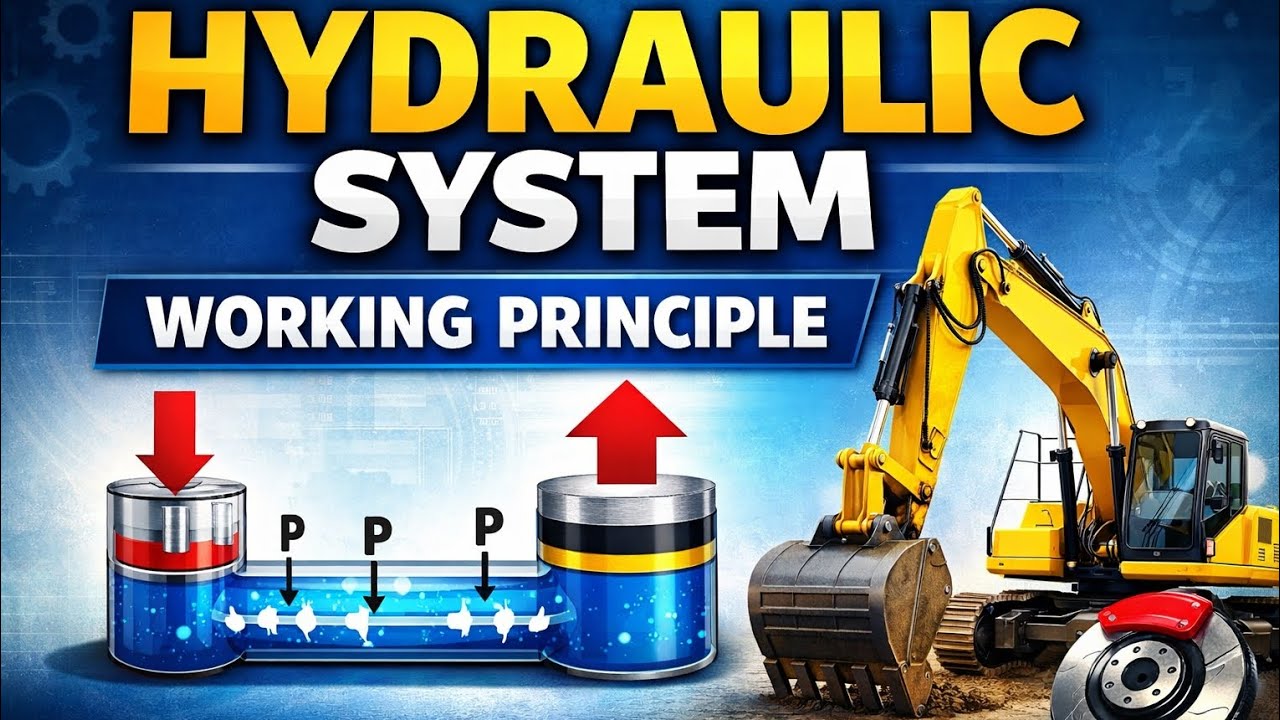 Hydraulic System Explained | Working Principle, Components ...