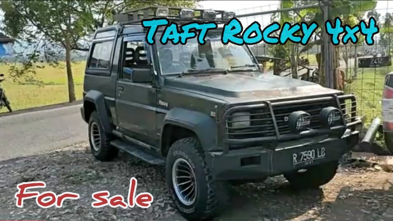 DAIHATZU TAFT ROCKY 4X4 DIESEL @Taft 4x4 - YouTube