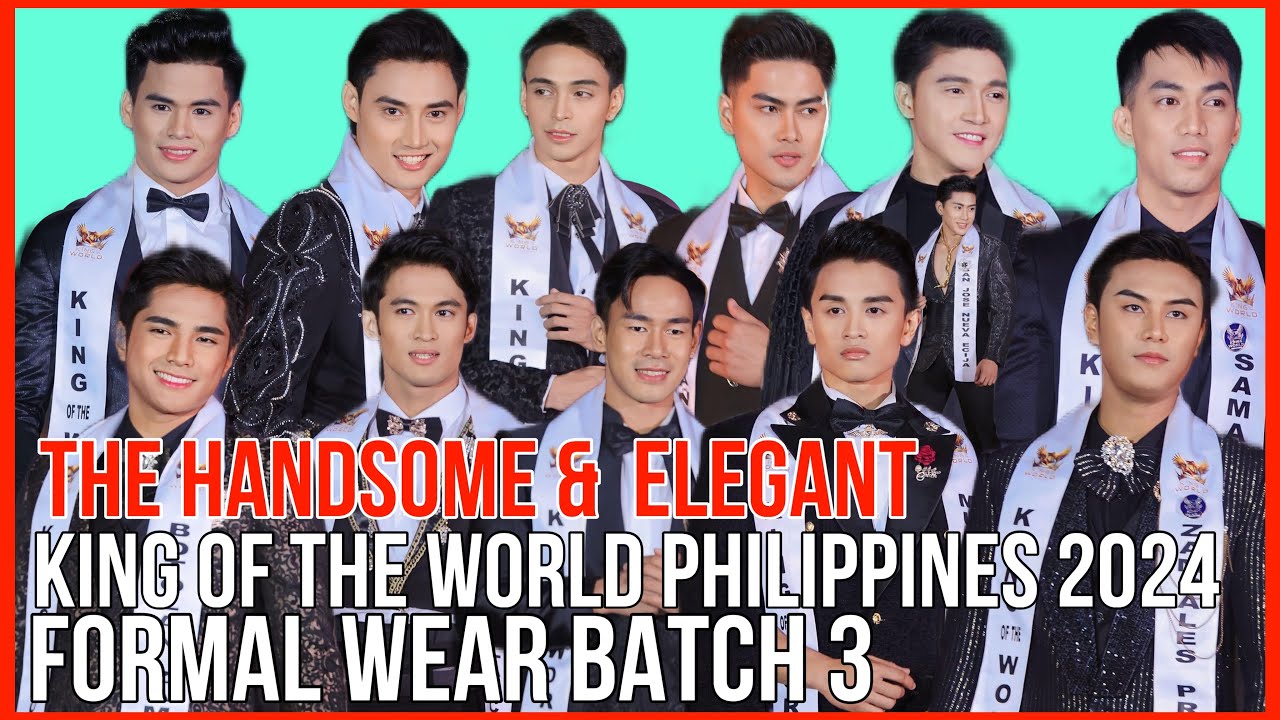 The Hottest & Handsome King of The World Philippines In Their FORMAL ...