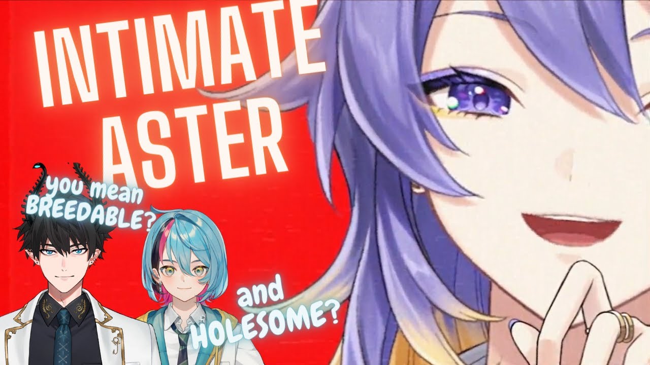 Kyo and Ren's reaction to ASTER GETTING INTIMATE (MOON BROTHERS COLLAB) [💫aster arcadia] - YouTube