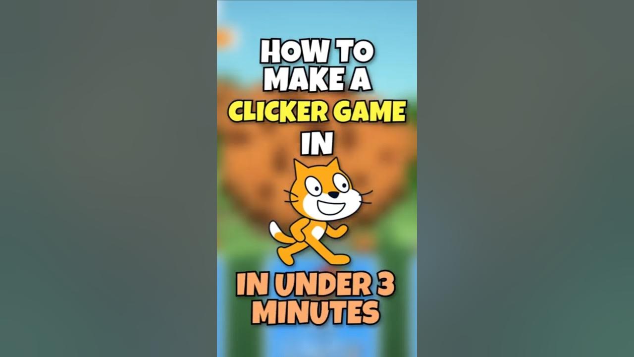 How To Make A Clicker Game In Scratch In Under 3 Minutes - YouTube