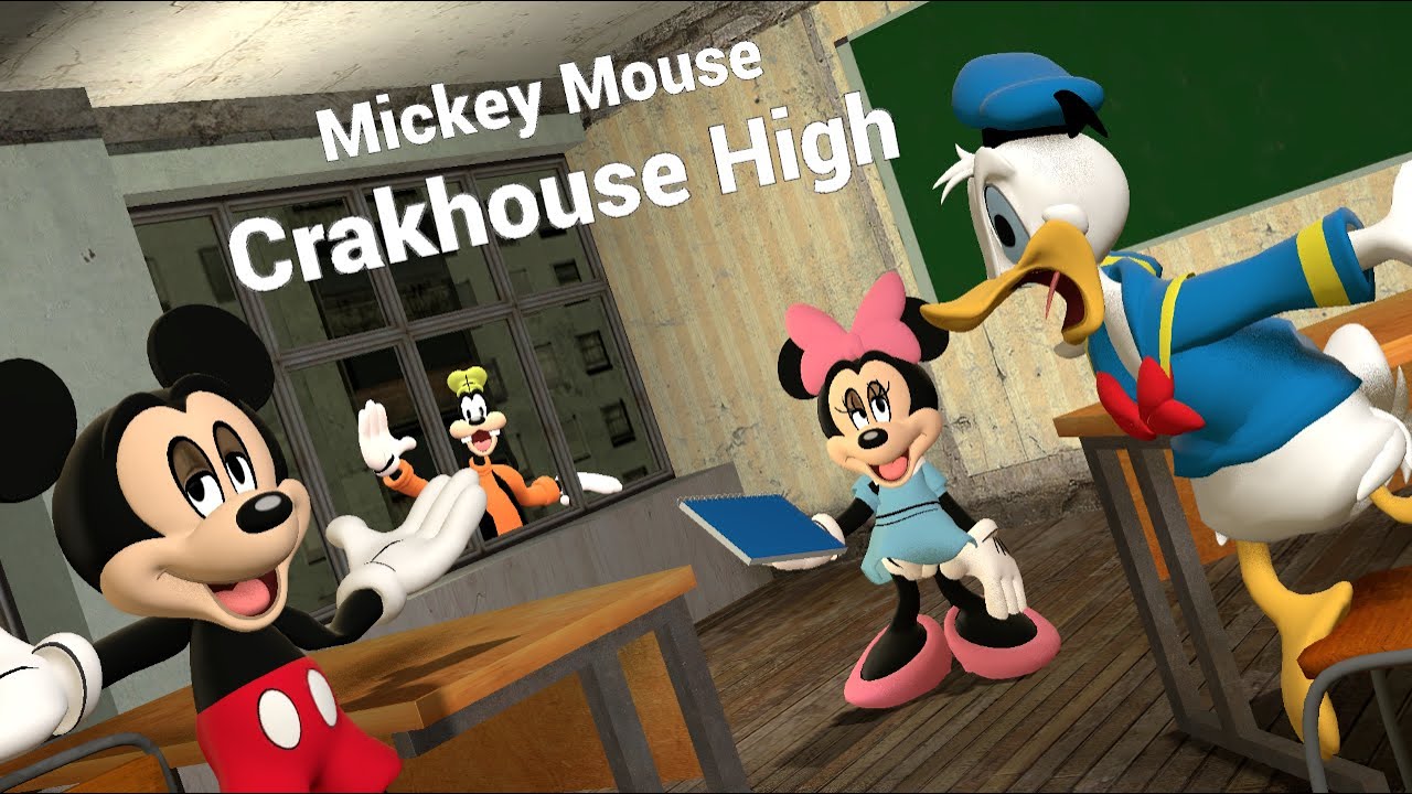Tal_On Mickey Mouse Crackhouse School (Gmod Edition) Part 3 - YouTube