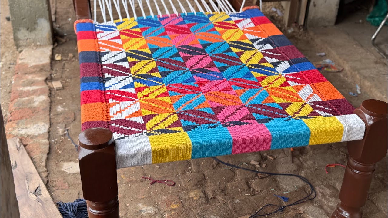 Multi color Charpai #charpai #vlog viral #khatiya #khatu # ...