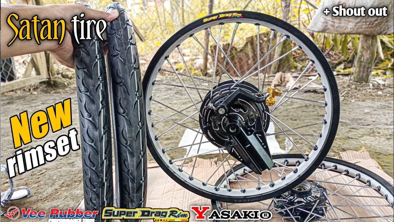 SDR rim two tone x Yasaki hub x Satan tire by Magnum-V | StreetBike ...