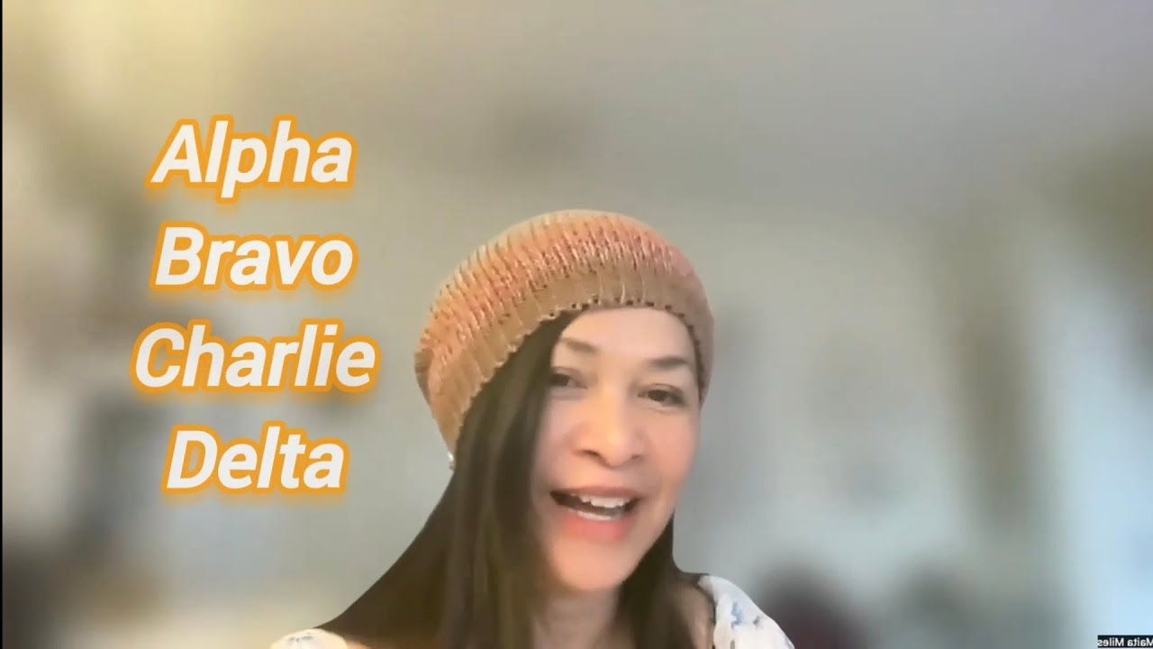 Standard Phonetic Spelling: Alpha, Bravo, Charlie | Rita Miles - YouTube