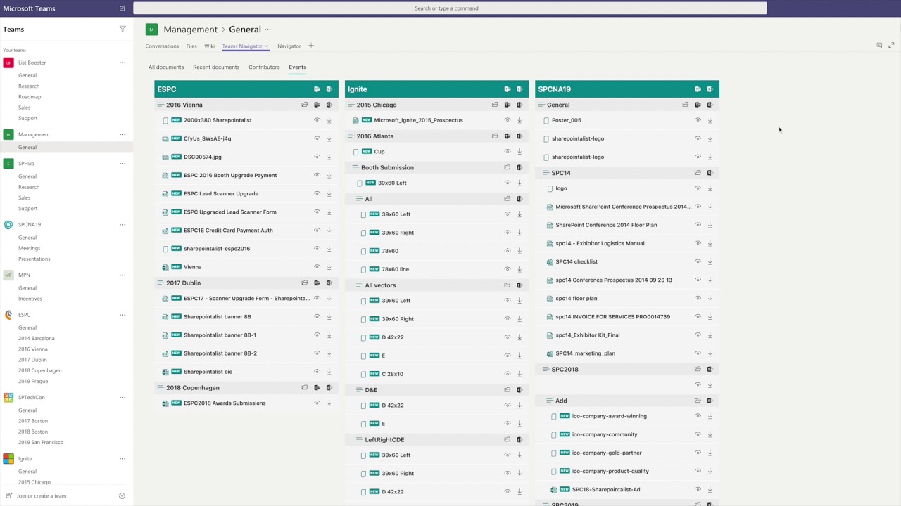 Navigator 365 for Teams / SharePoint Teaser - YouTube