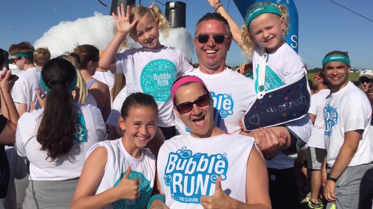Bubble Run 5K - 2017 - YouTube