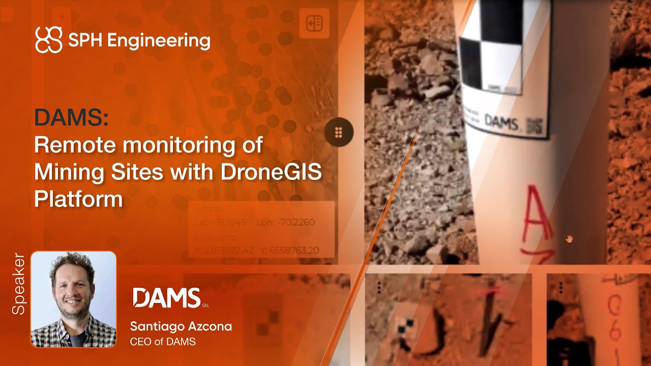 Remote monitoring of Mining Sites with DroneGIS Platform | DAMS - YouTube