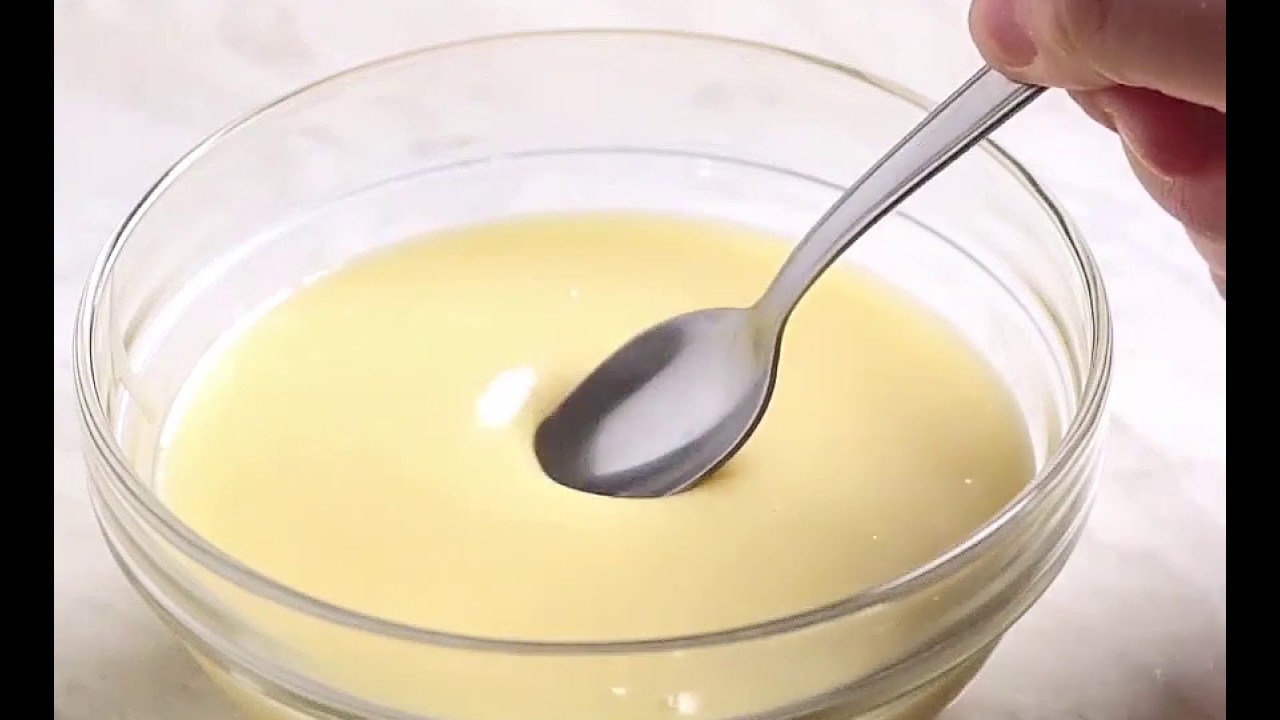 Homemade Sweetened Condensed Milk Recipe - YouTube