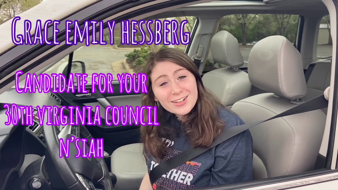 Candidate for the 30th Virginia Council N’siah - Grace Hessberg - YouTube