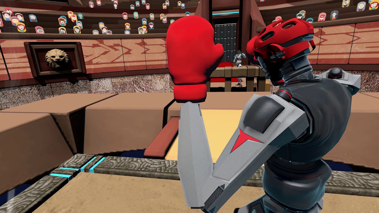 Oculus Quest (via VD) - Virtual Fighting Championship, Robot Arena ...