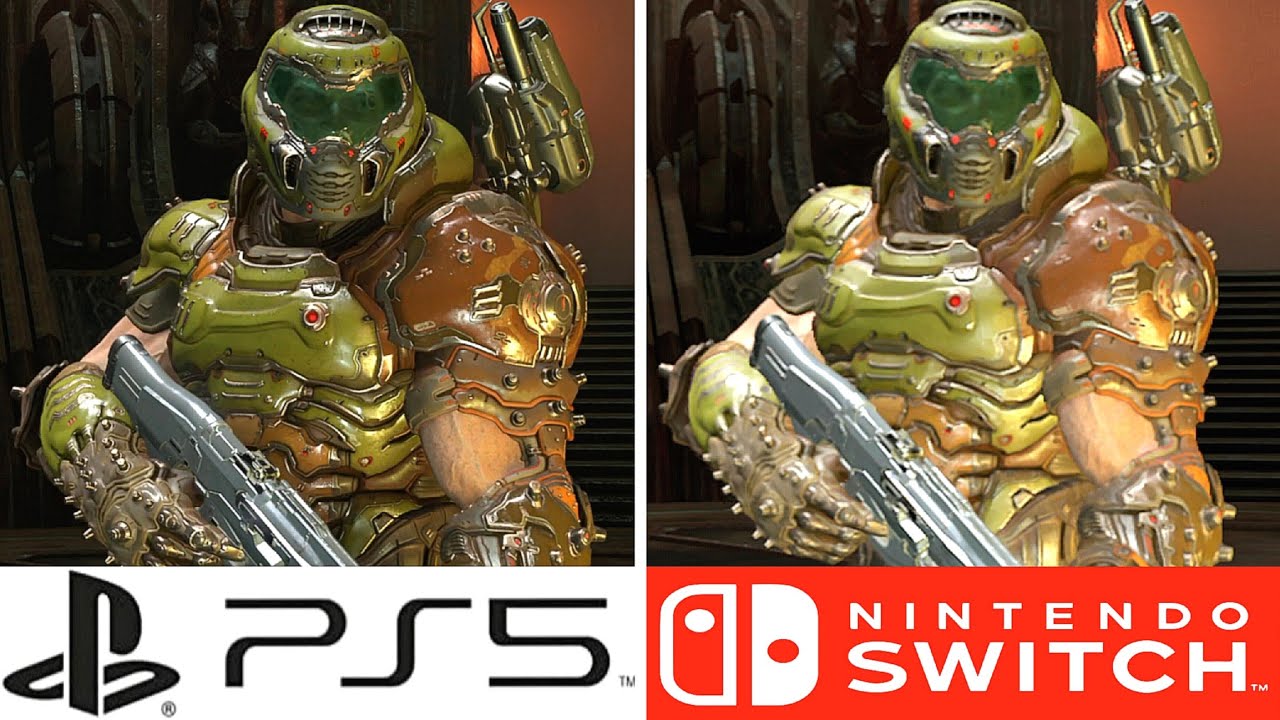 DOOM Eternal PS5 vs. DOOM Eternal Nintendo Switch | Graphics Comparison ...
