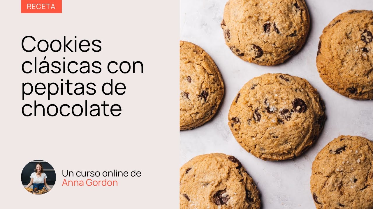 Receta de Cookies Clásicas con Pepitas de Chocolate | Deliciosas ...