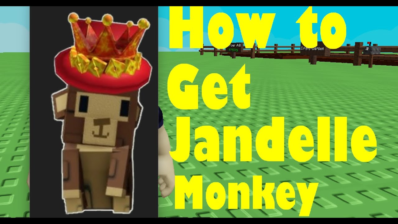 How to Get the 'Jandel Monkey' & Showcase in Grow a Garden! Roblox ...