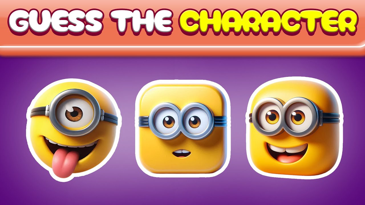 GUESS THE CHARACTER by Emoji 🎞️🍿🎬 Despicable Me 4 | Gru, Lucy Wilde ...