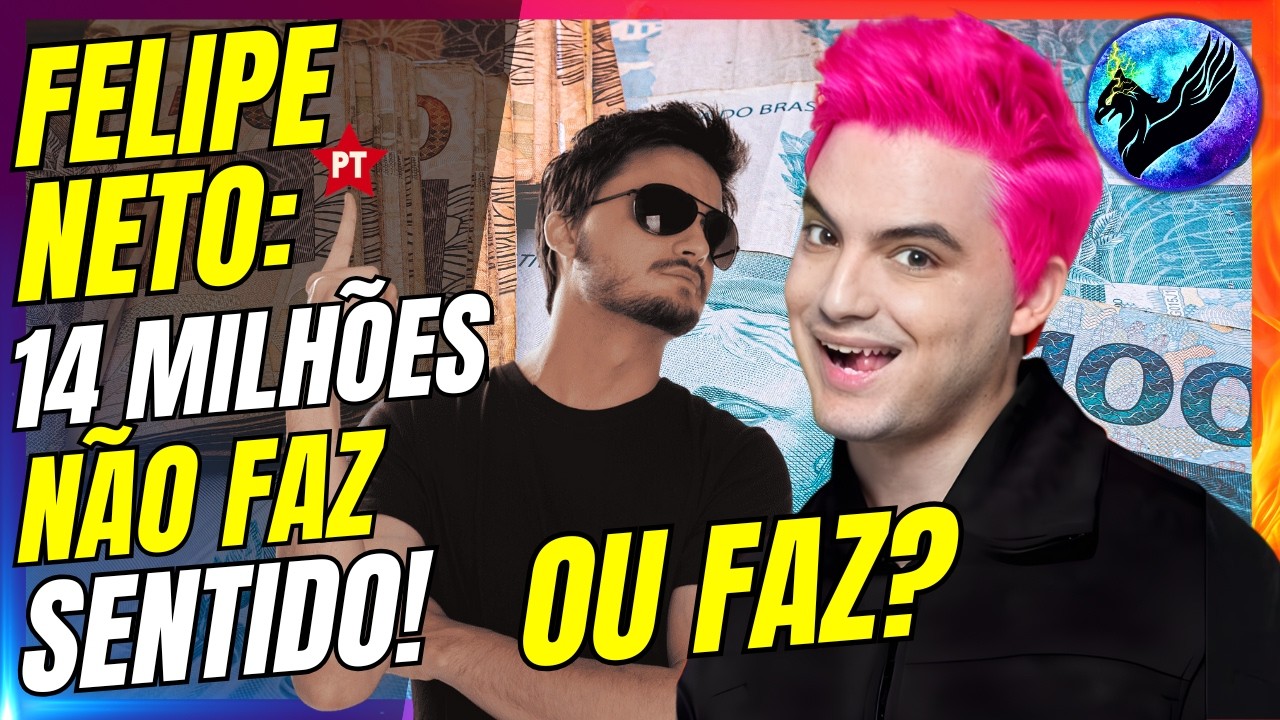 FELIPE NETO OU NELIPE FETO: 14 MILHÕES DE ISENÇÕES FISCAIS?! NÃO FAZ ...