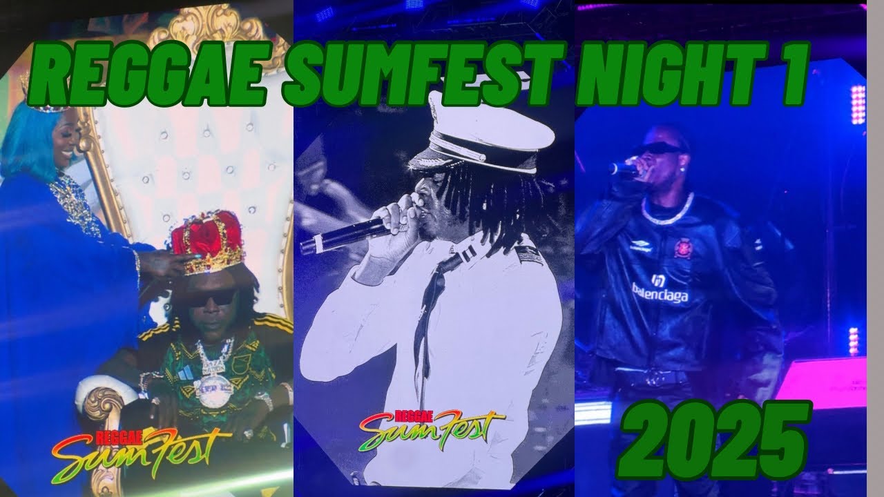 REGGAE SUMFEST 2025/GOVANA/MASCIKA/KING OF THE DANCEHALL/ SHANIEL MUIR ...