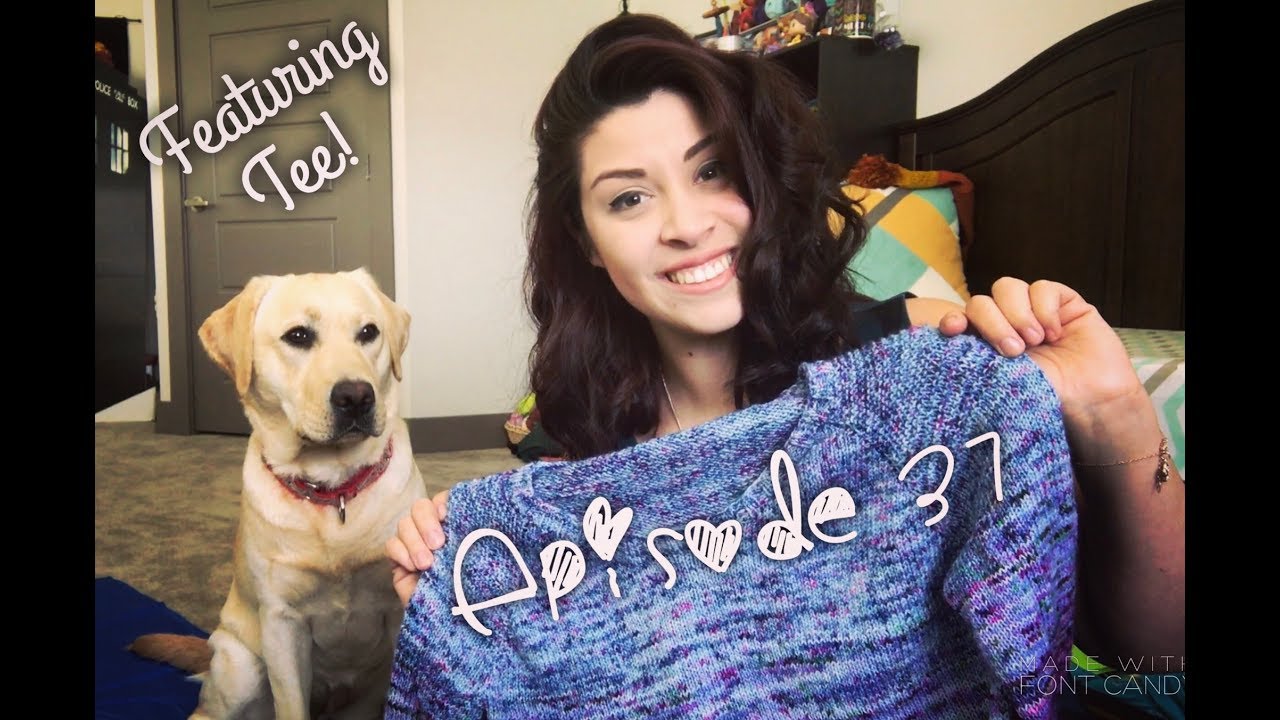 Bad Wolf Girl Sits & Knits- Episode 37 THIRD TRY! - YouTube