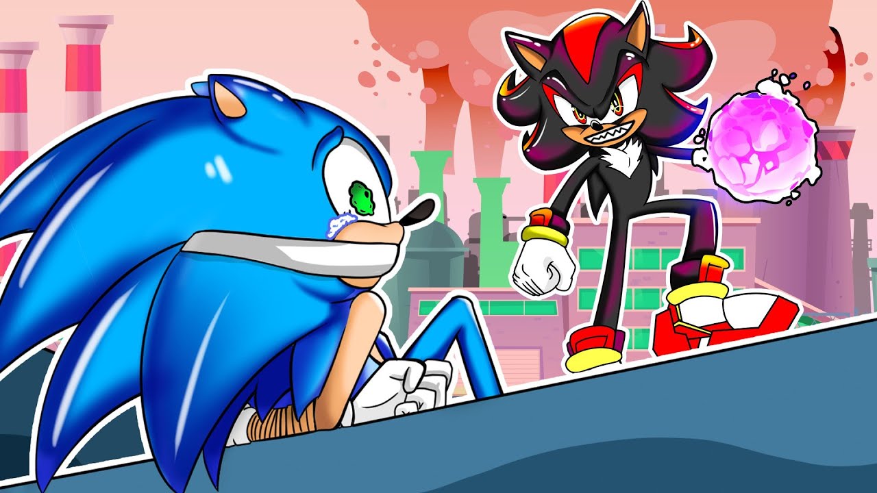 Shadow has kidnapped Sonic at the Caramen factory - YouTube