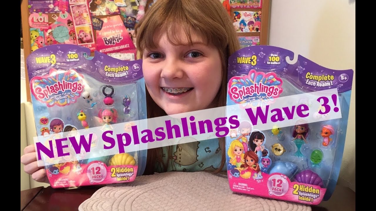 NEW Fall 2017 Splashlings Wave 3 Mermaids 12-Packs by TPF Toys ...